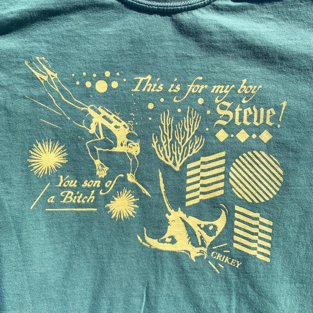 Steve Irwin Forever Crocodile Hunter Australia Zoo Screenprinted ...