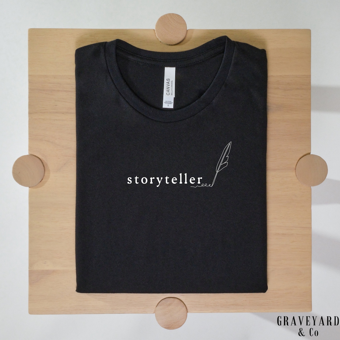 STORYTELLER SHIRT for Writers Tshirt for Author Swag Book Author Gift ...
