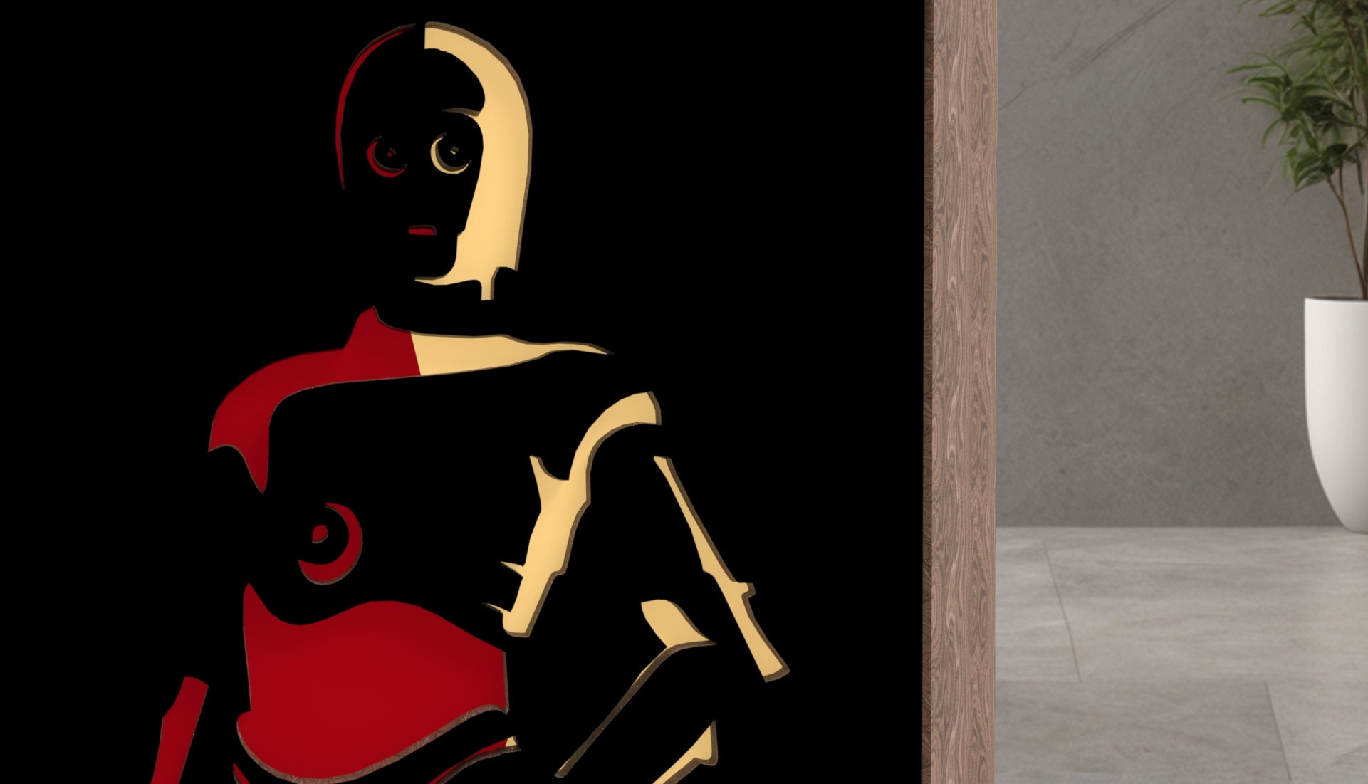 DARK SIDE SVG, Laser Cut File,3d Layered Flag Cut File,art Piece for ...