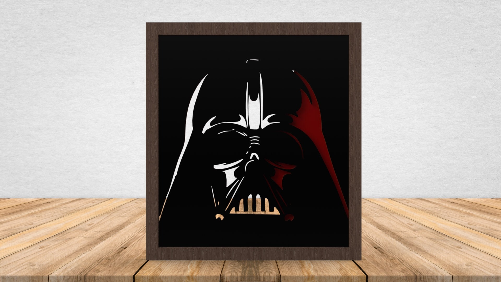 DARK SIDE SVG, Laser Cut File,3d Layered Flag Cut File,art Piece for ...