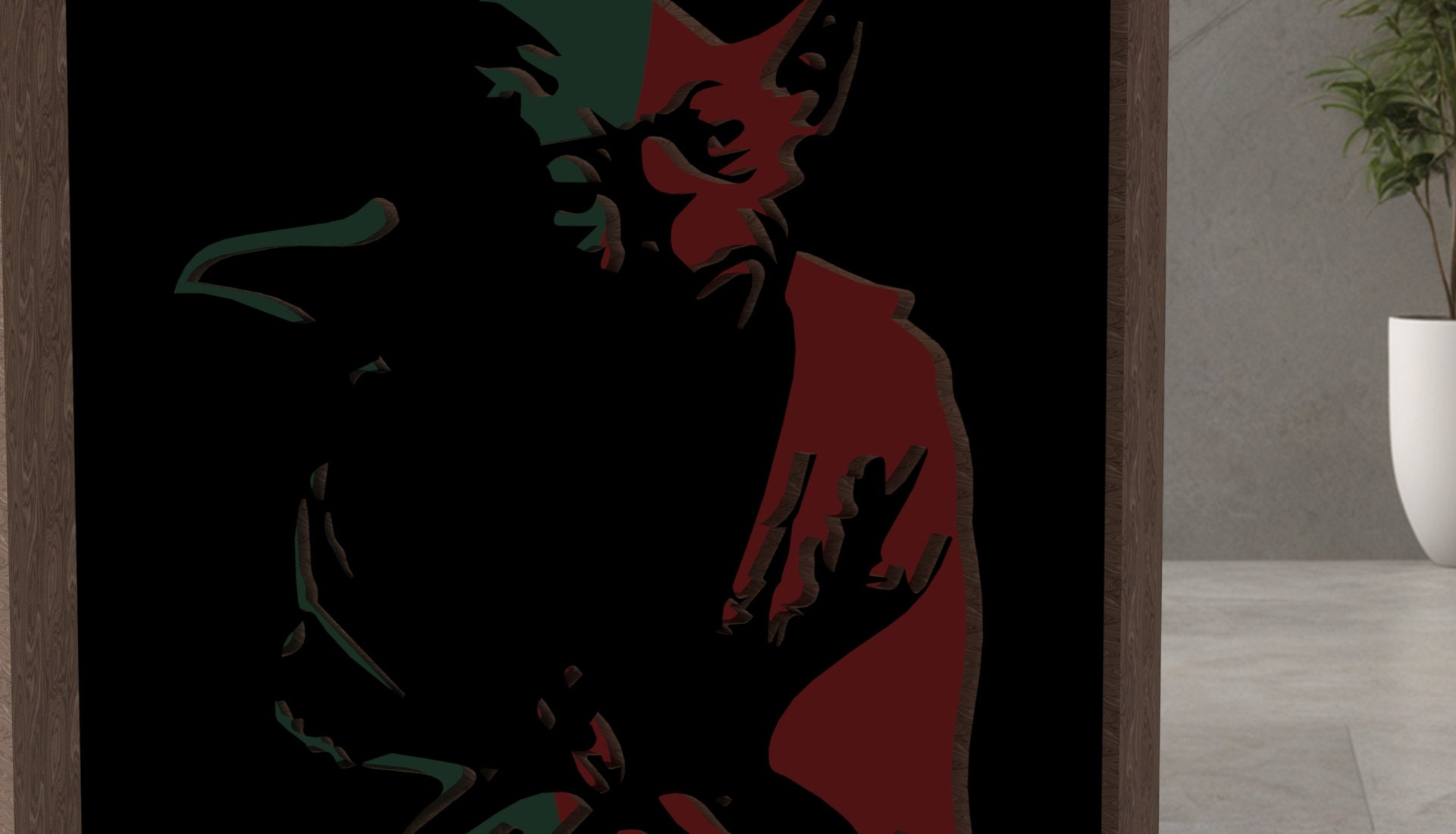 DARK SIDE SVG, Laser Cut File,3d Layered Flag Cut File,art Piece for ...