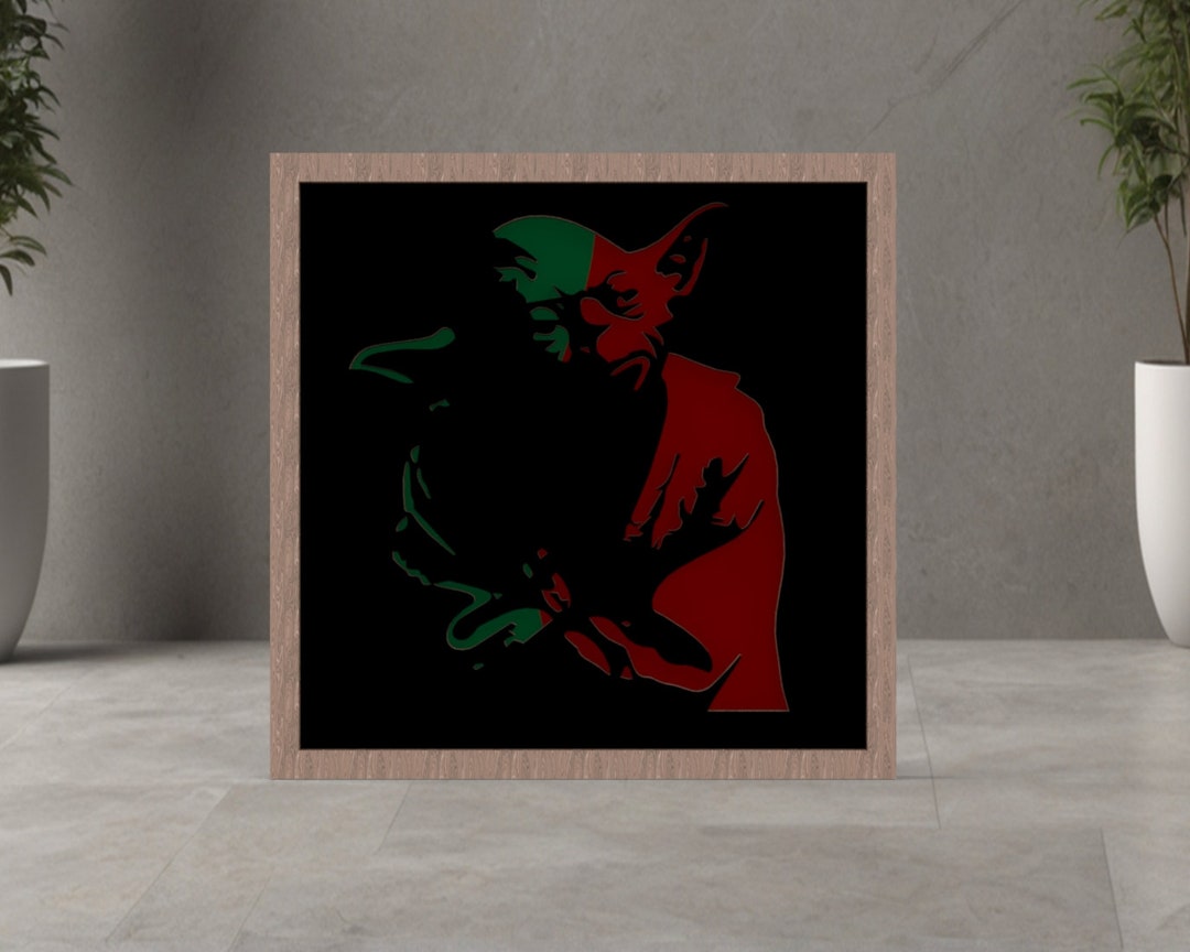 DARK SIDE SVG, Laser Cut File,3d Layered Flag Cut File,art Piece for ...