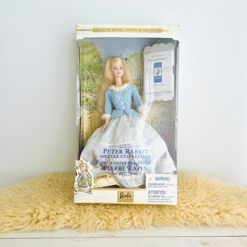 Vintage Barbie/ Peter Rabbit 100 Years Collector Edition / Includes Original Box NOT Sealed. Box ...