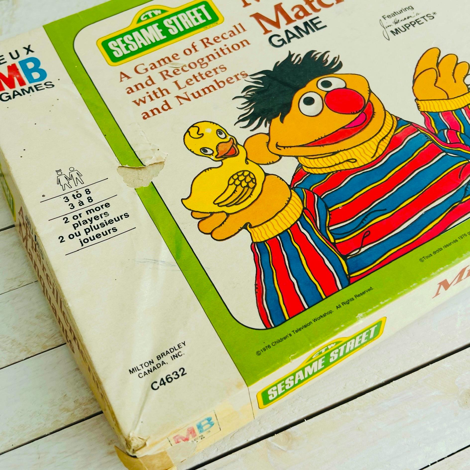 Vintage 1976 Sesame Street Board Game / Sherlock Hemlock’s Missing ...