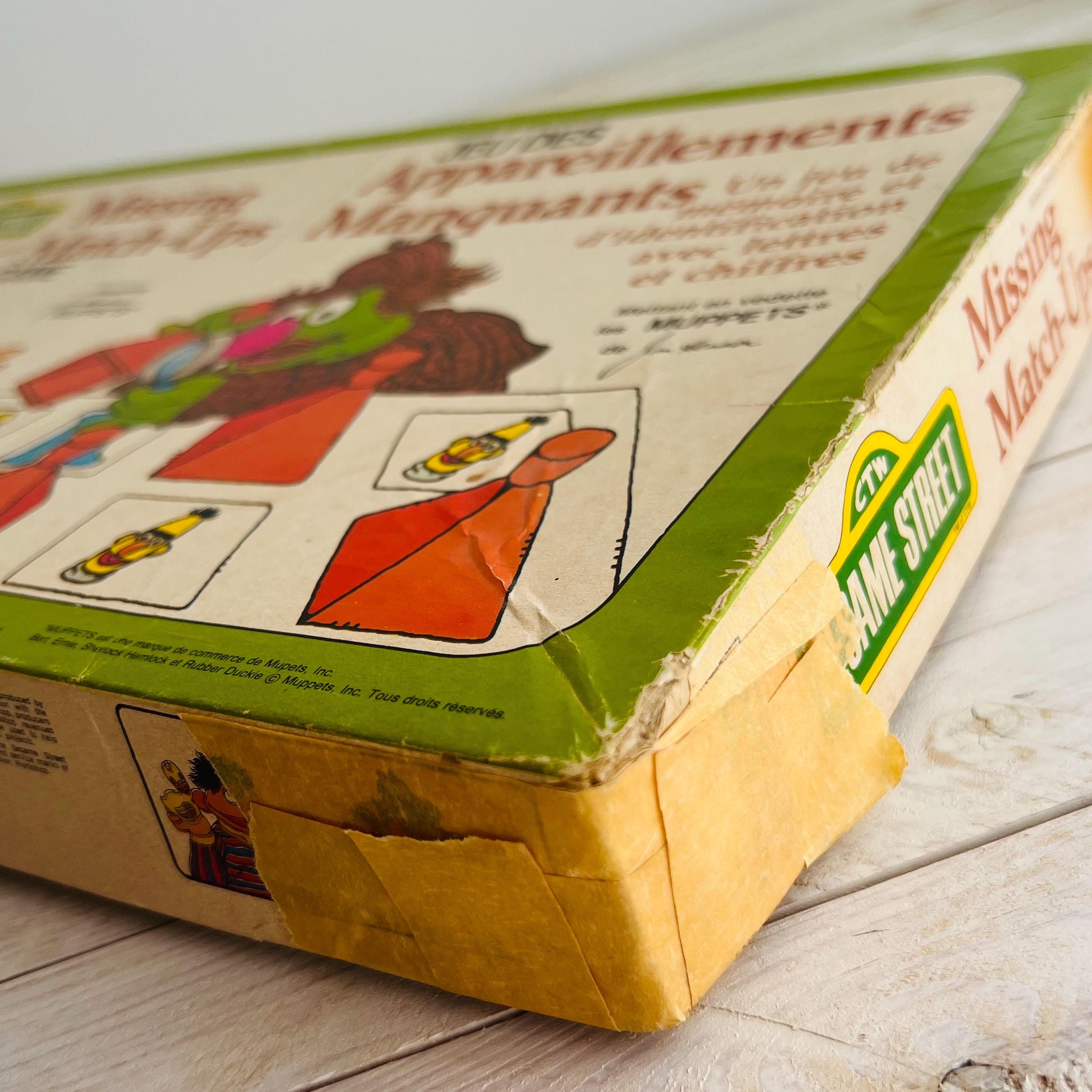 Vintage 1976 Sesame Street Board Game / Sherlock Hemlock’s Missing ...