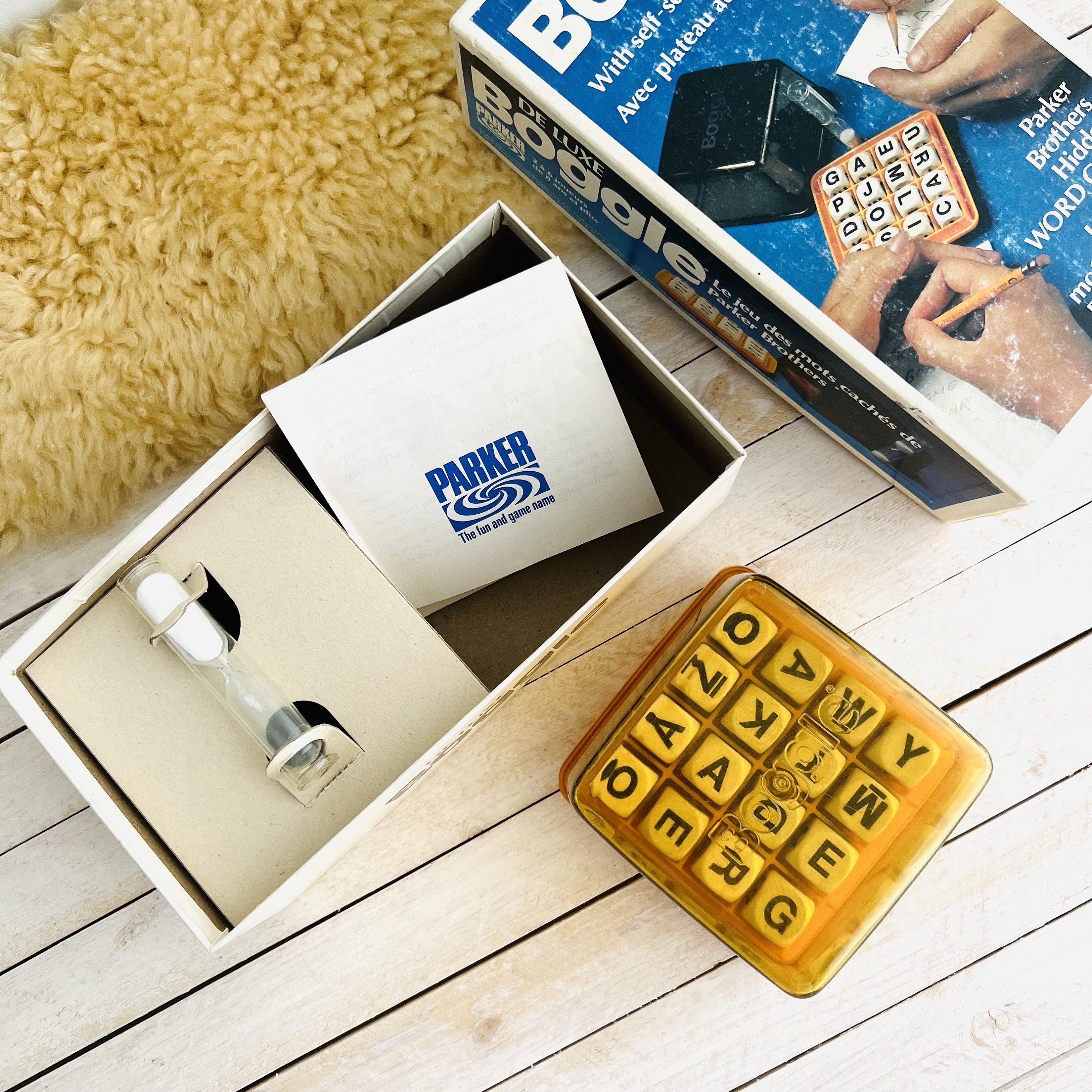 Vintage Boggle 1976 / Parker Brothers Hidden Word Game / Fun Retro ...