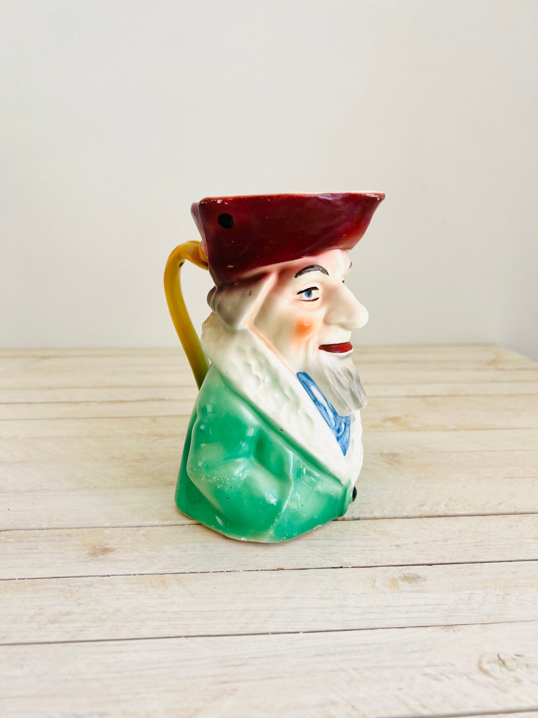 Vintage Czechoslovakian Toby Jug / European Character Mug From Early ...