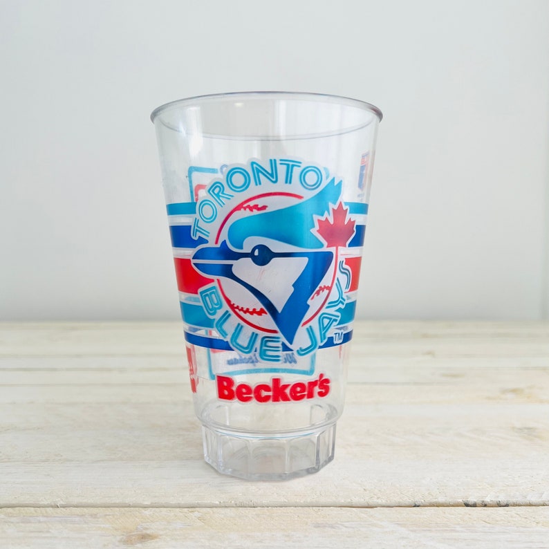 1980’s Becker’s Blue Jays Plastic Cup / Willie Upshaw 1986 1987 ...