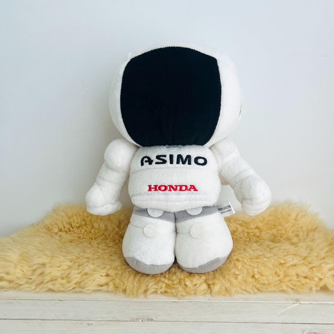 Vintage Asimo Robot Plushie / Japanese Robot Toy / AS52M Rare Stuffed ...