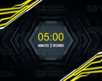 Countdown Timer Overlay - Etsy