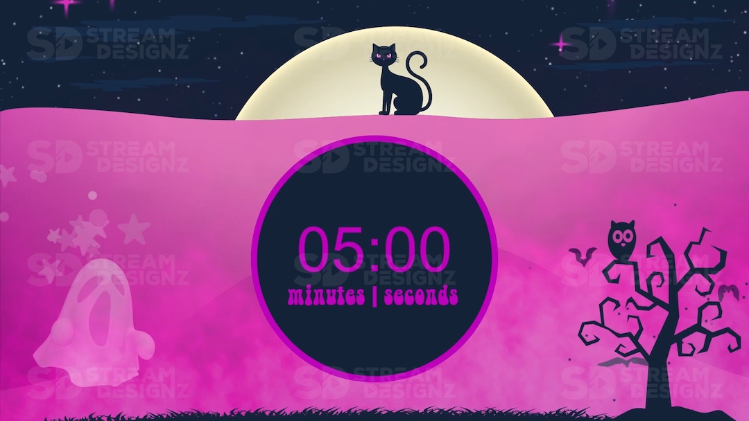 Stream Countdown Timer Overlay - "enchanted" - Etsy