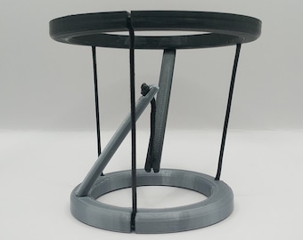 Impossible Table , Tensegrity, Home Decor 3D Illusion, Mini Plant Stand ...