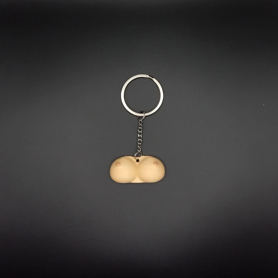 3D Printed Boob Keychain Hand-painted Feminist Art Female - Etsy