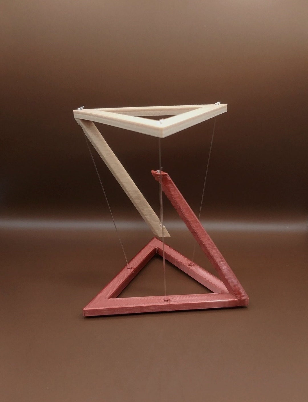 Tensegrity Mini Table , Impossible 3D Illusion, Mini Plant Stand, Desk ...