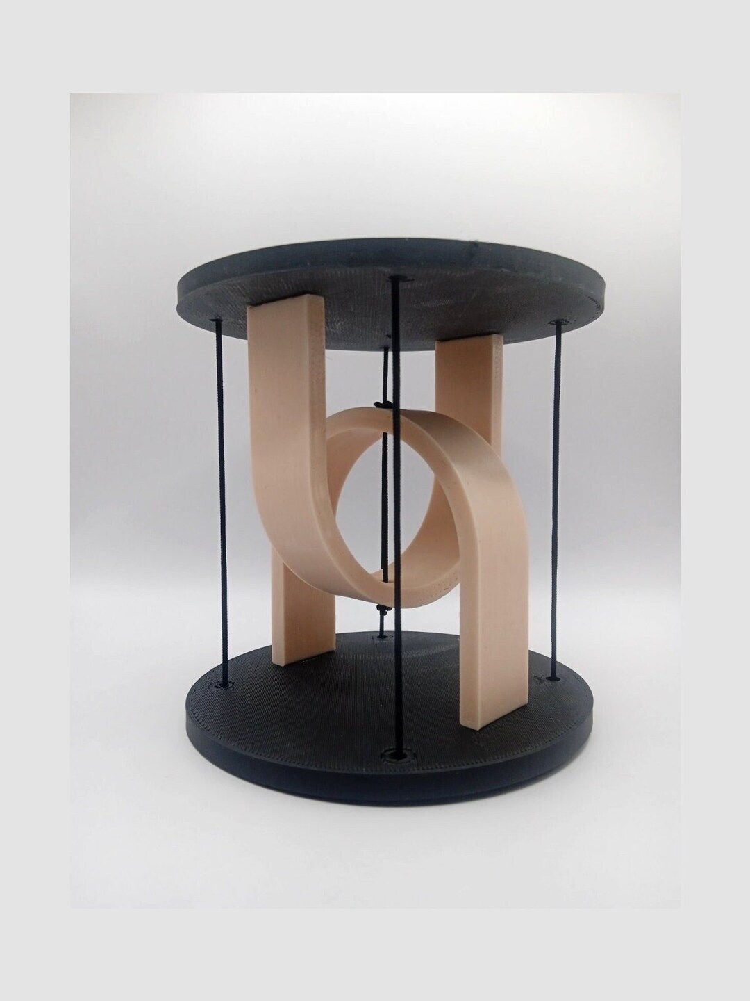 Tensegrity Mini Table , Impossible 3D Illusion, Mini Plant Stand, Desk ...