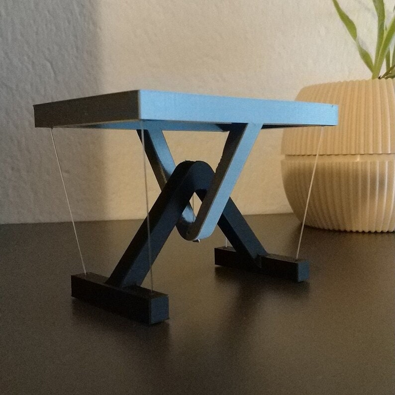 Tensegrity Mini Table, Impossible 3D Illusion, Desk Decorative Stand - Etsy