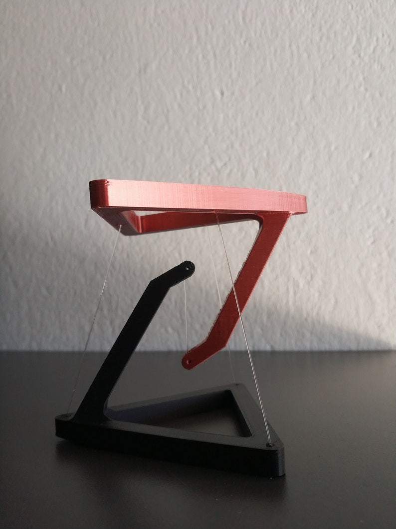 Tensegrity Mini Table , Impossible 3D Illusion, Mini Plant Stand, Desk ...