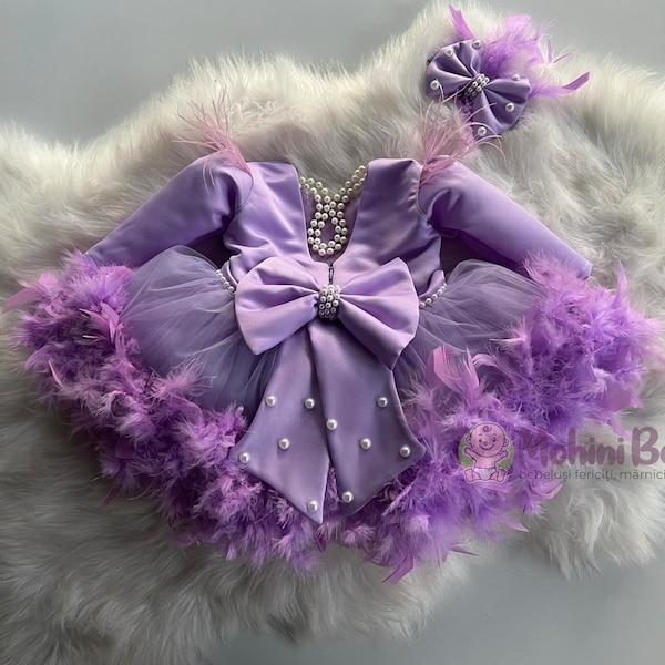 Purple Baby Dress - Etsy