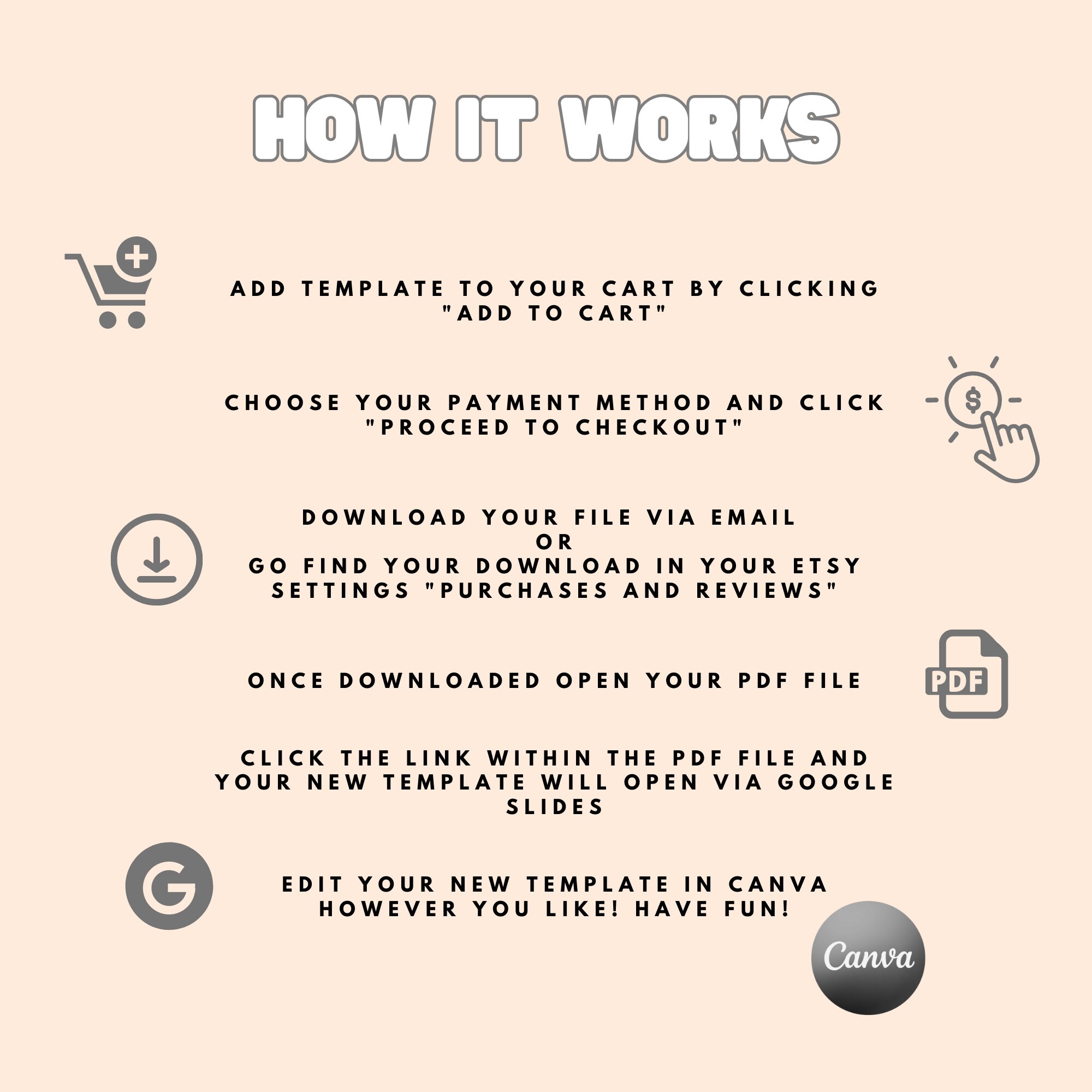 Groovy Slides Template: Add Funky Vibes to Your Presentations - Etsy