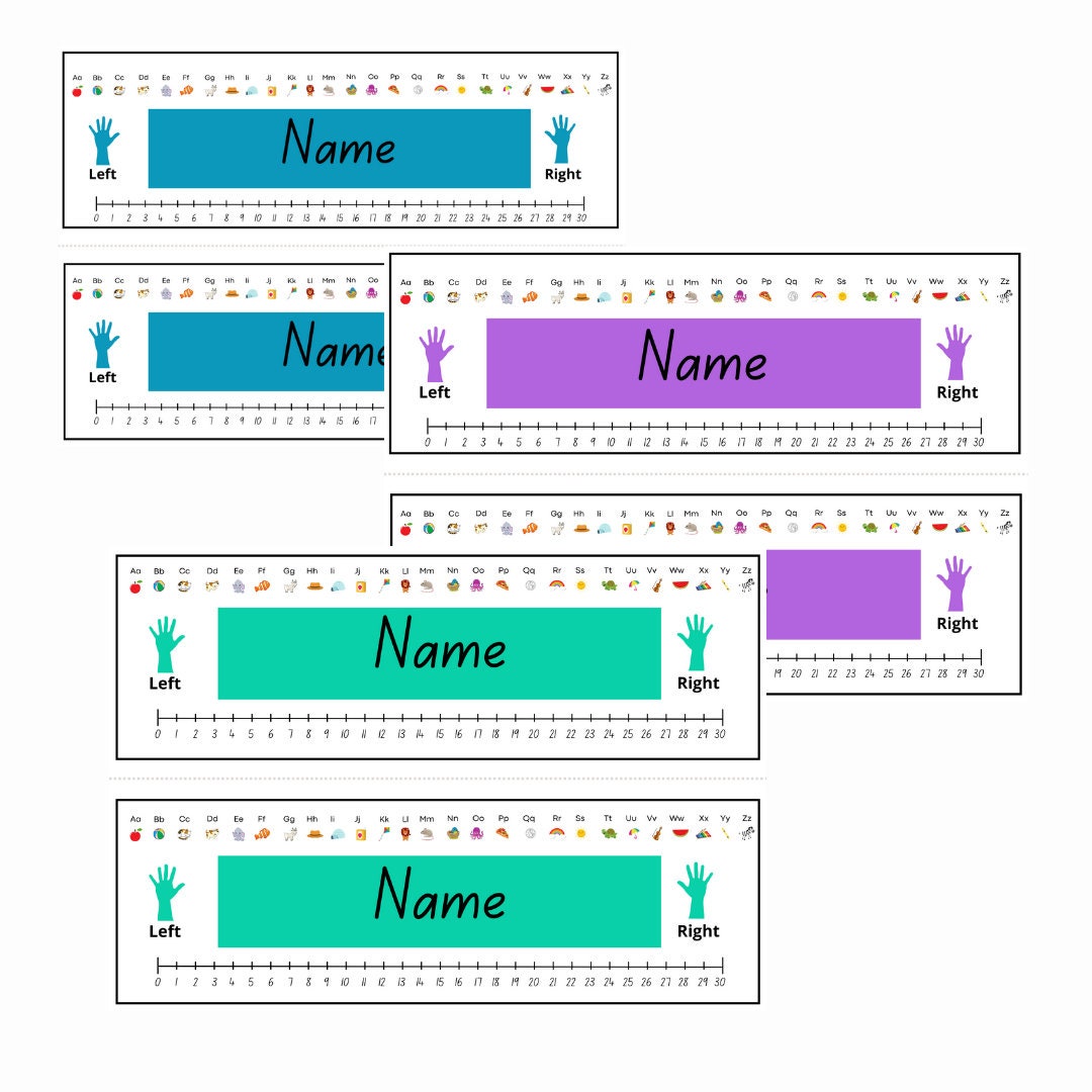 Pastel Boho Rainbow Editable Classroom Name Tags, Boho Inspired, Desk ...