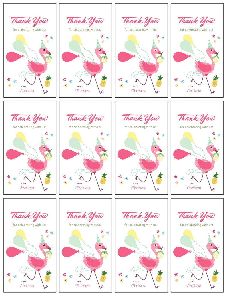 Flamingo Invitation Lets Flamingle Flamingo Party - Etsy