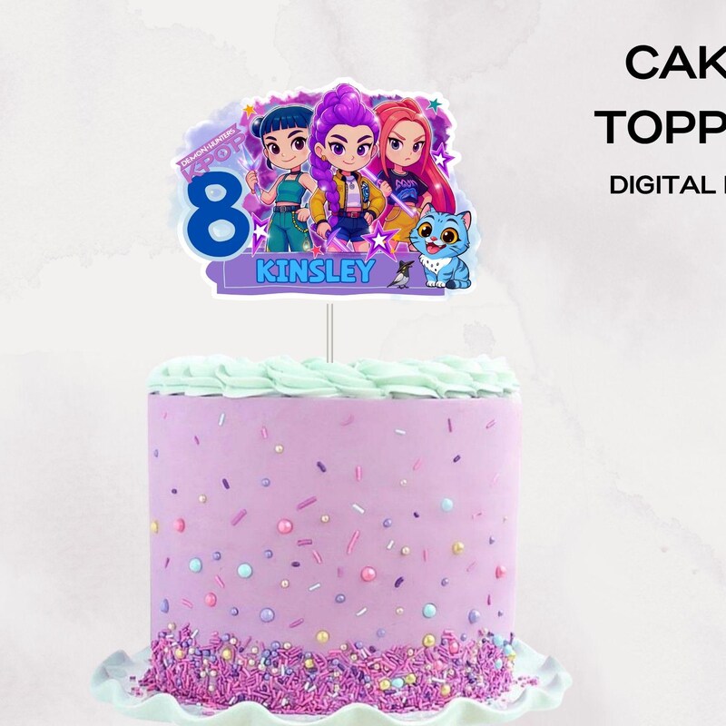 Huntrix Cake Design - Etsy