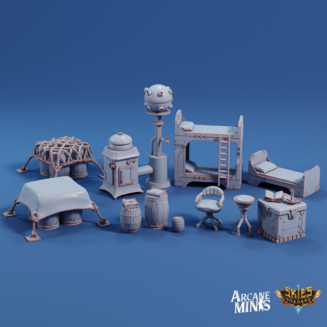 Arcane Minis mighty Skies-scatter Items 26 Pc. SET - Etsy