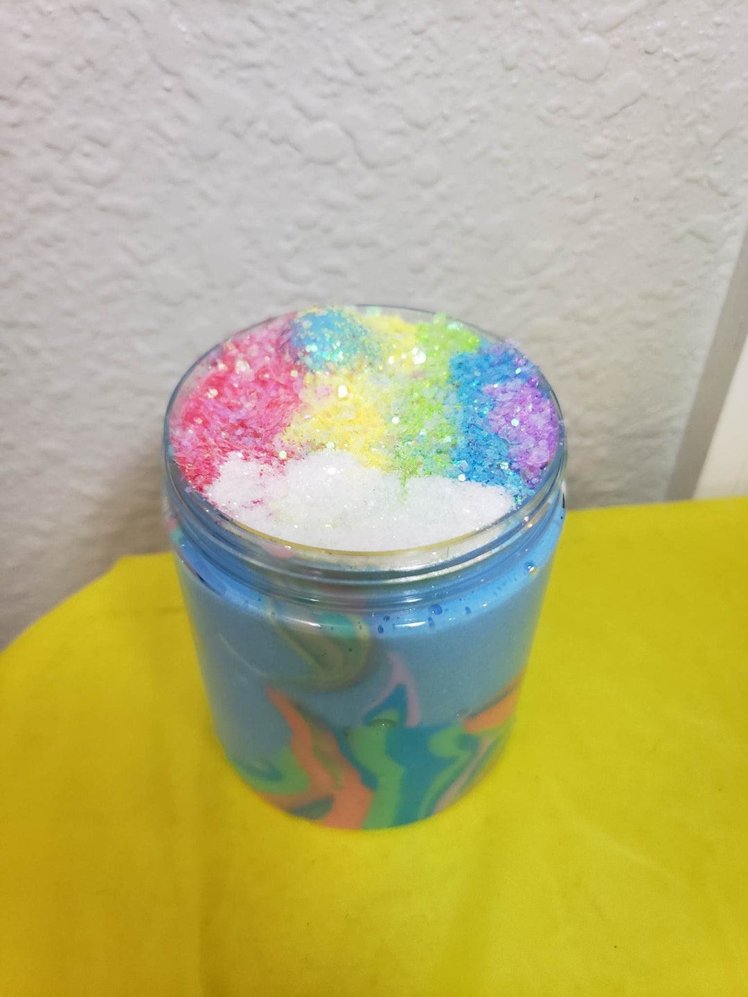 Rainbow Slime!!!! - Etsy