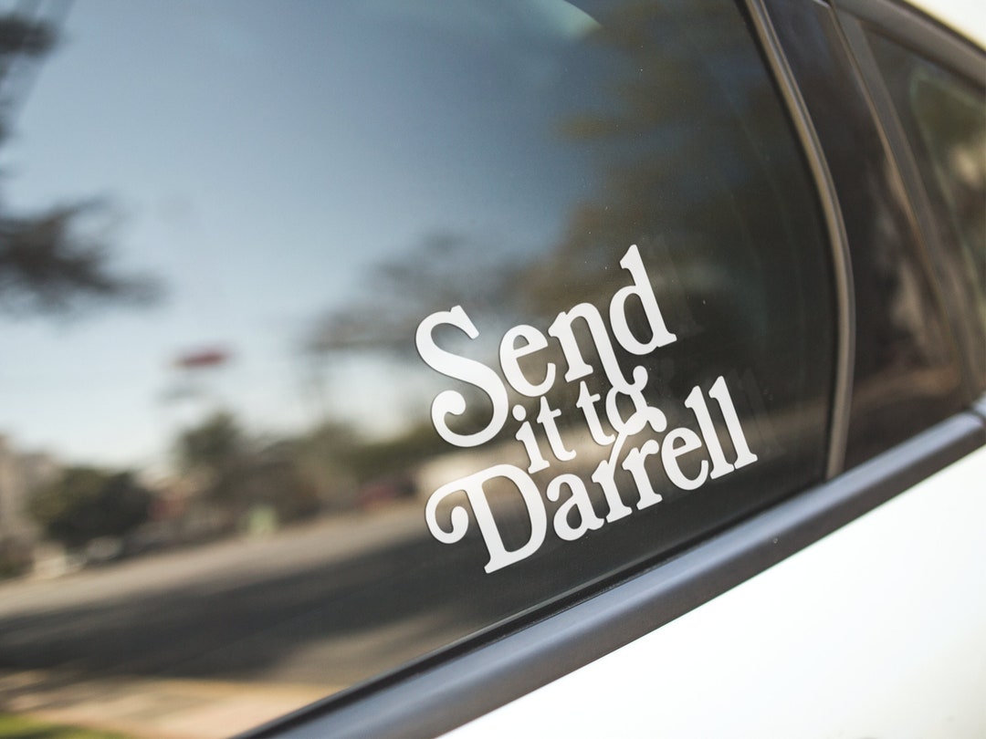 Send It to Darrell Decal, Vanderpump Rules Sticker, Bravo Gift Swag ...