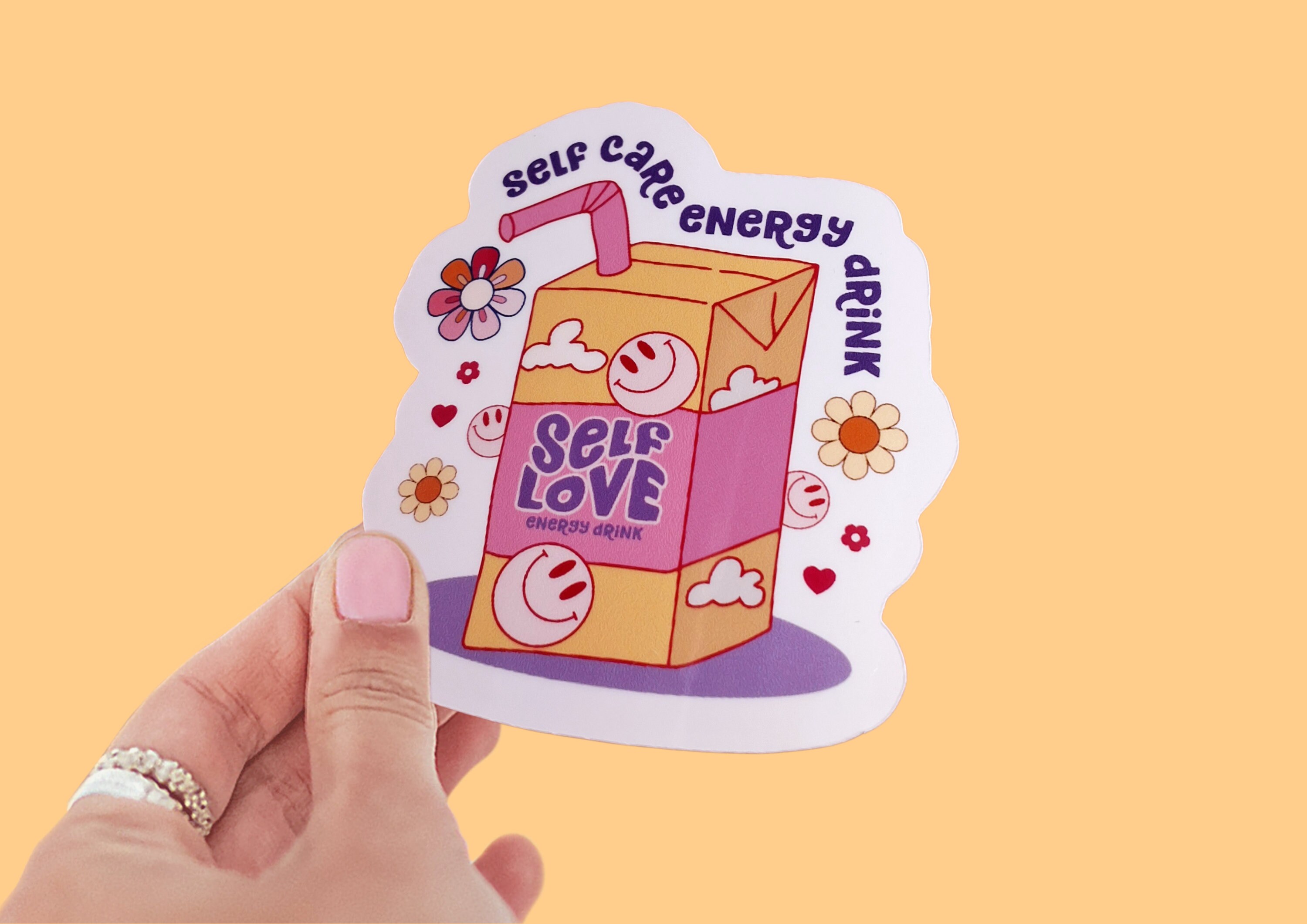 Self Care Sticker Self Love Sticker Waterproof - Etsy
