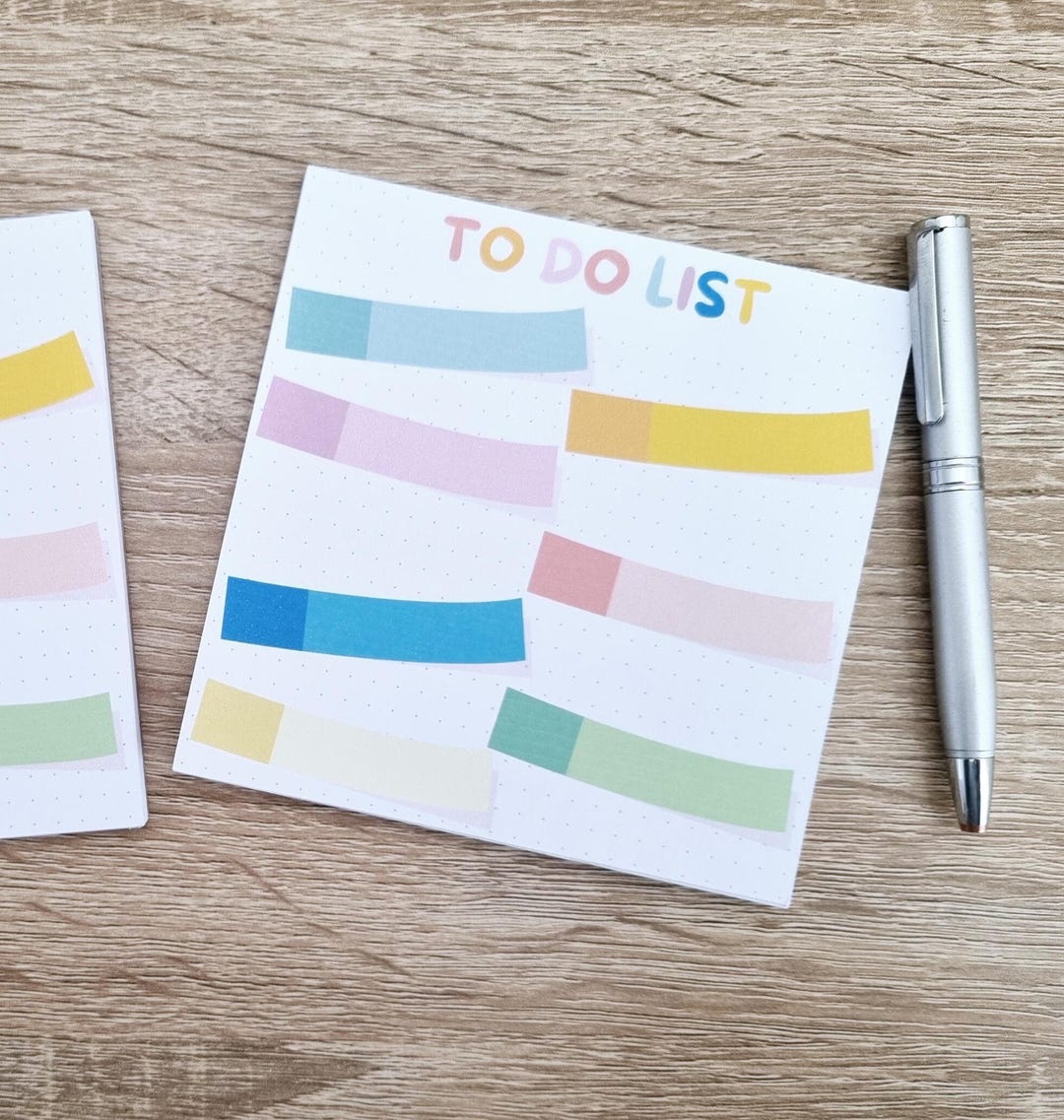 Handmade 4x4 Tear Away Mini to Do List - 30 Pages - **MISSPRINTS DISCOUNTED** - Etsy