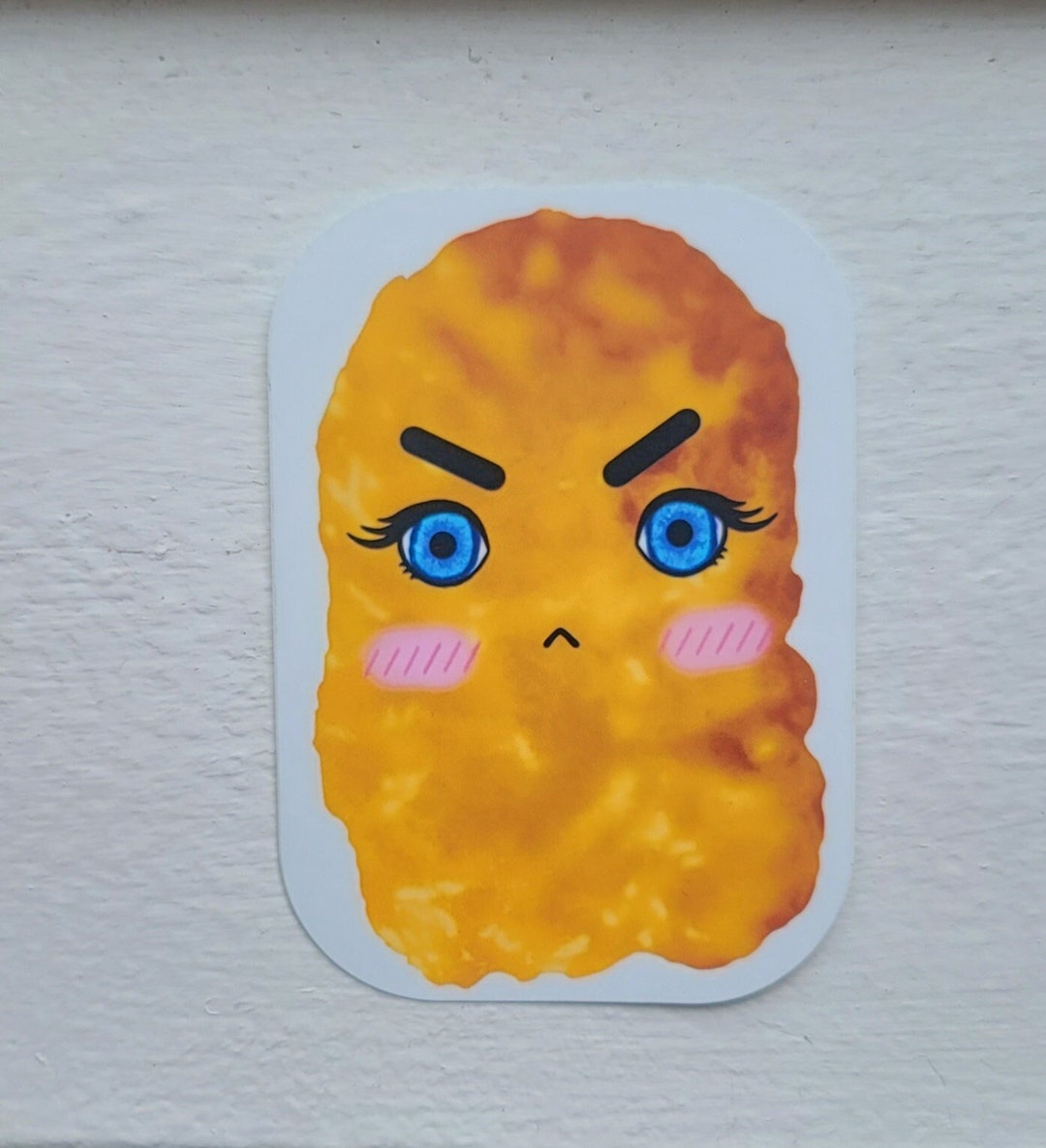 Cute Chicken Nugget Sticker - Etsy