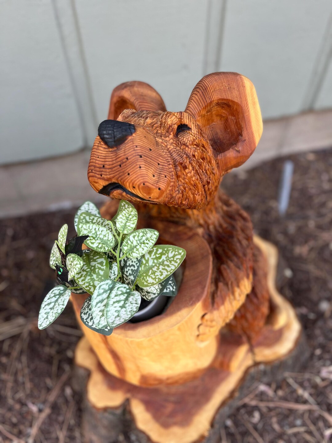 Whimsical Mouse Planter - Etsy