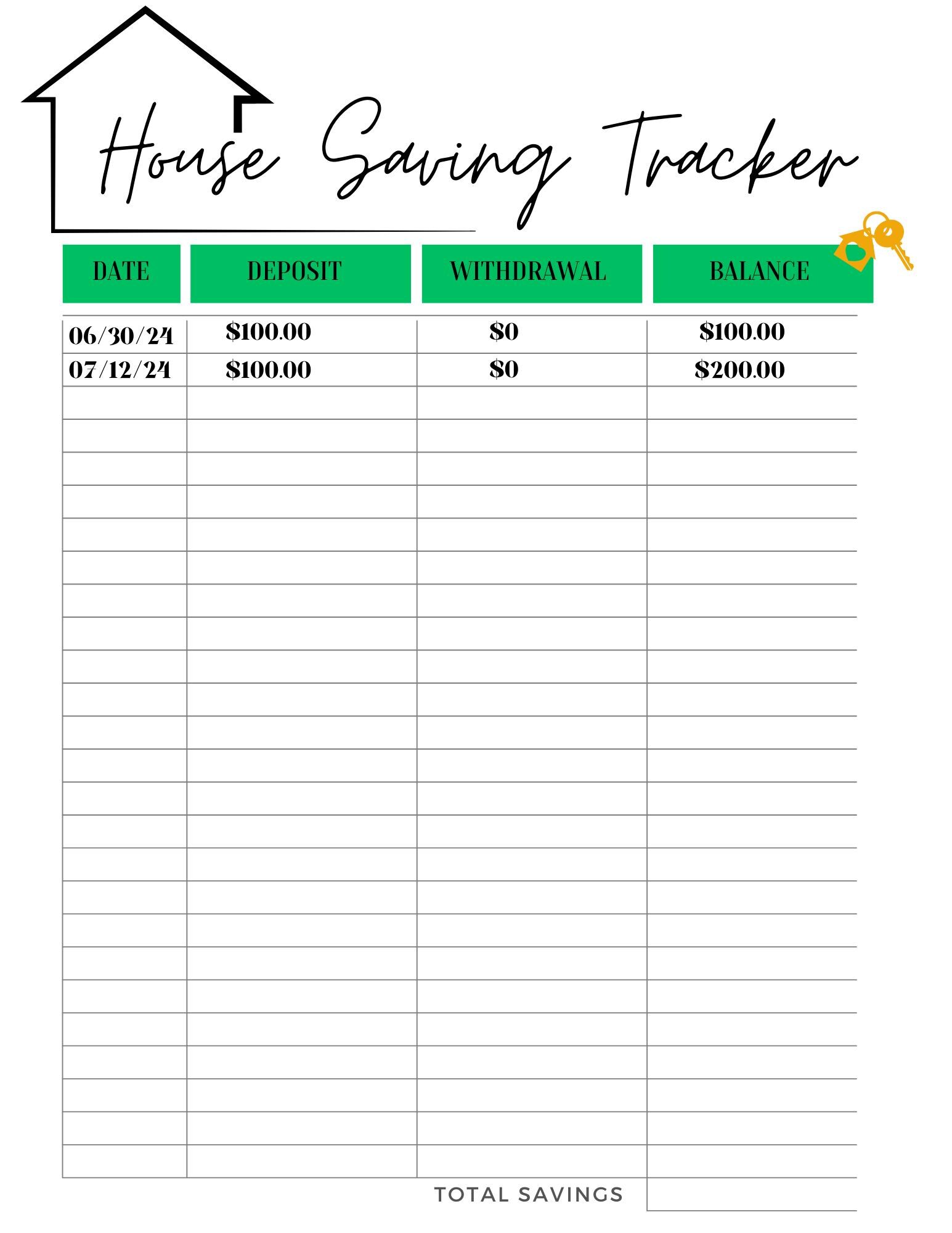 10K HOUSE SAVINGS - Etsy