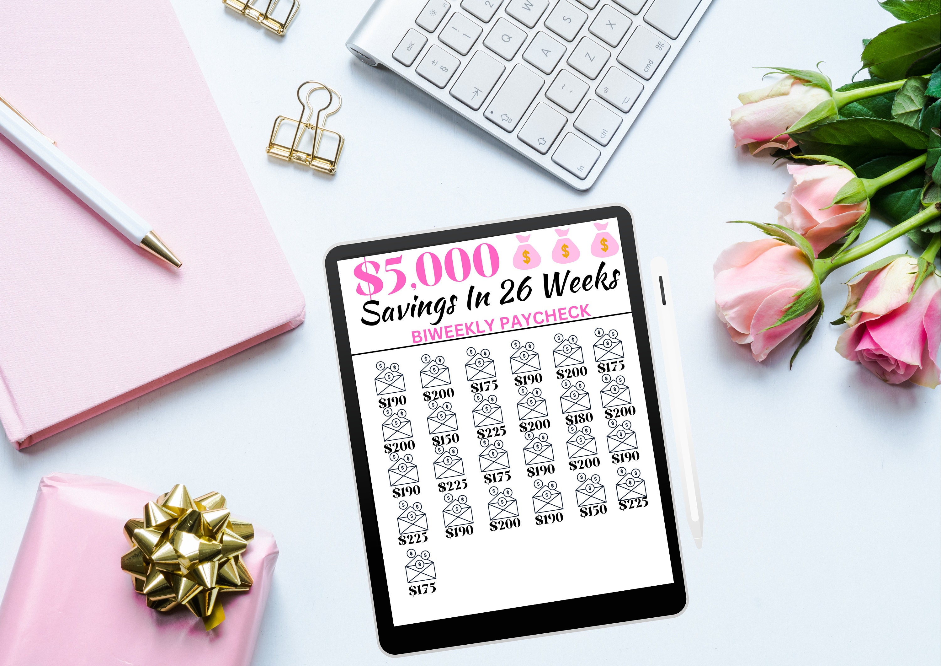 BIWEEKLY: 5000 in 26 Weeks - Etsy