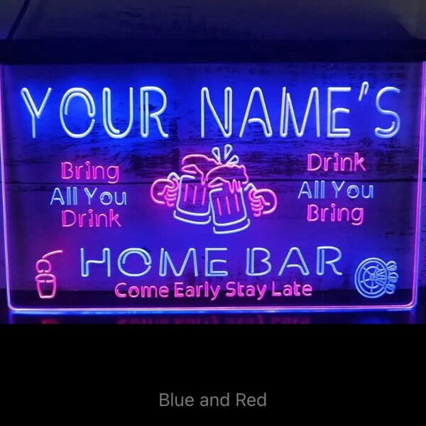 Home Bar Sign - Etsy