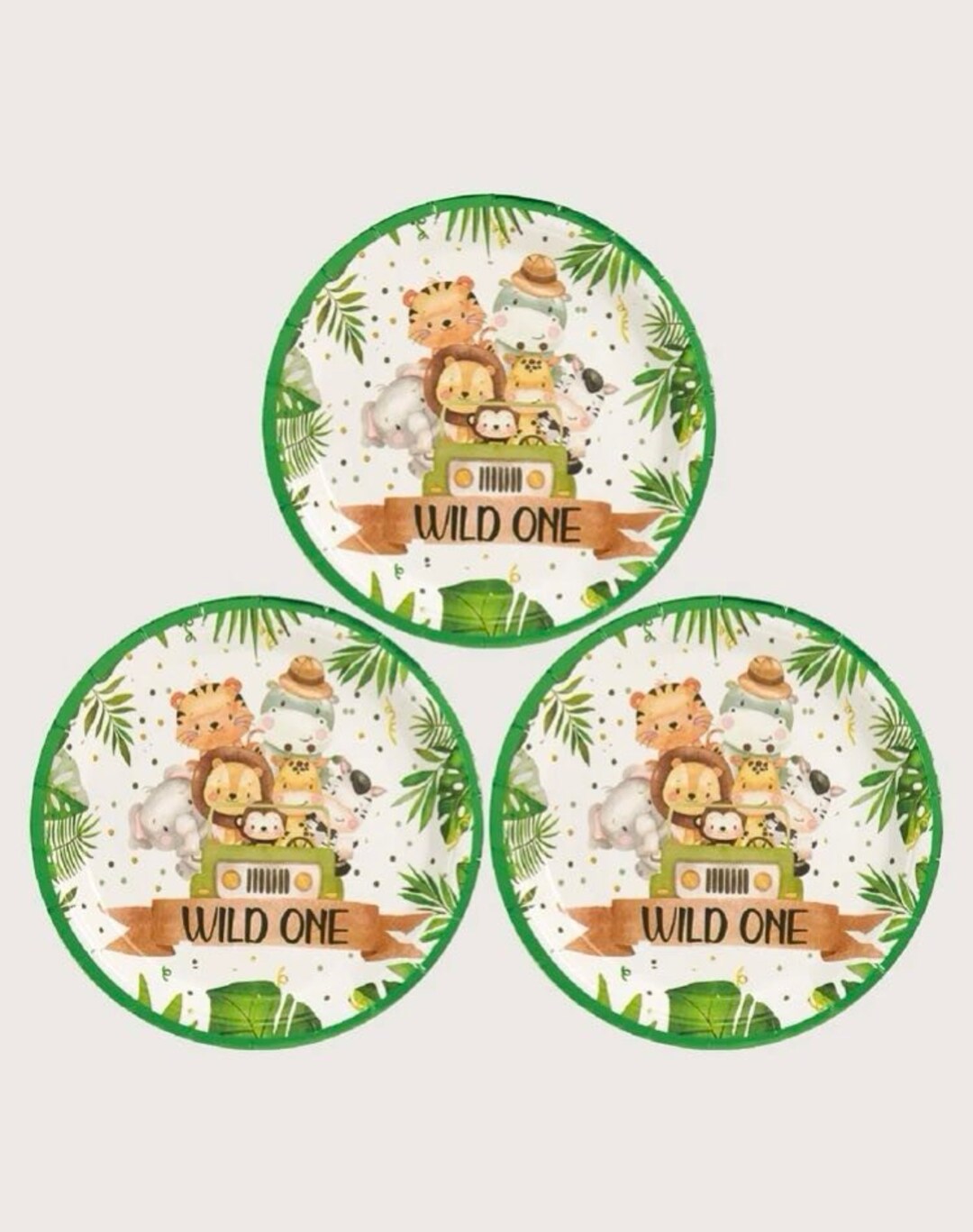 20 PACK Wild One 9 Inch Paper Plates Wild One Birthday Party - Etsy