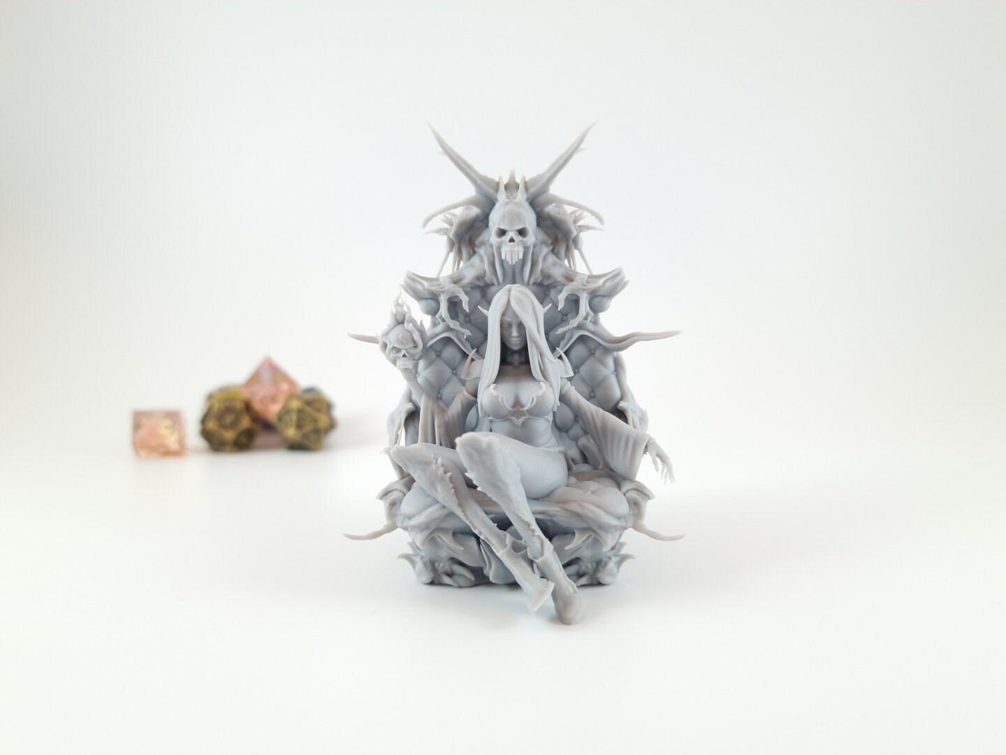 Queen of Hell Pin up | SFW Miniature | by Holdmyminiature - Etsy