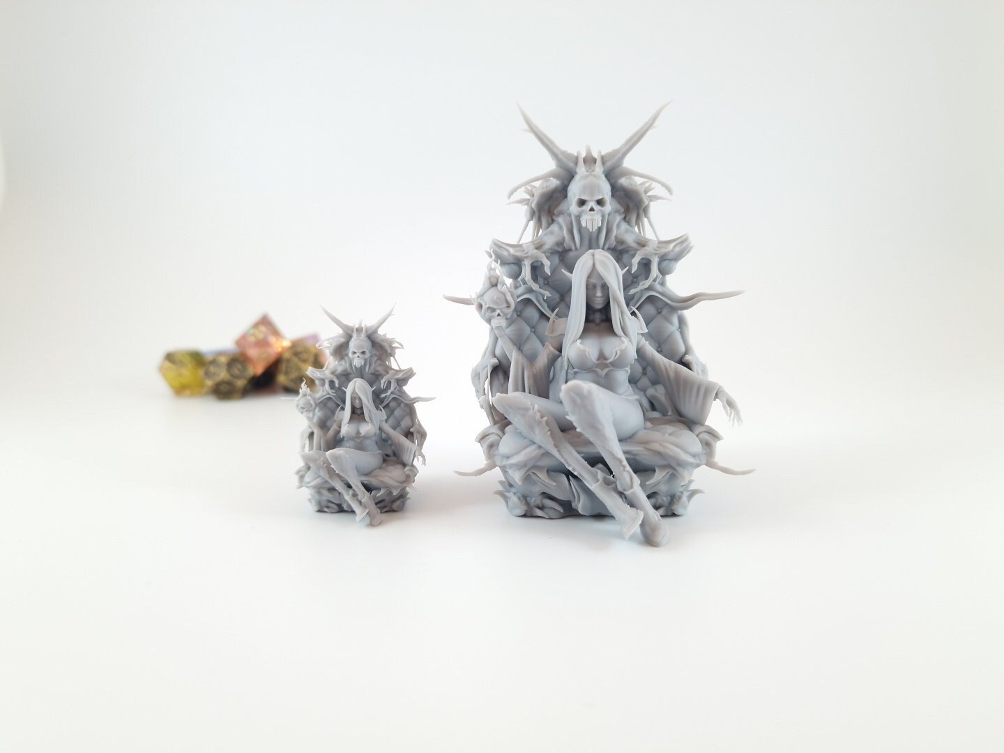 Queen of Hell Pin up | SFW Miniature | by Holdmyminiature - Etsy