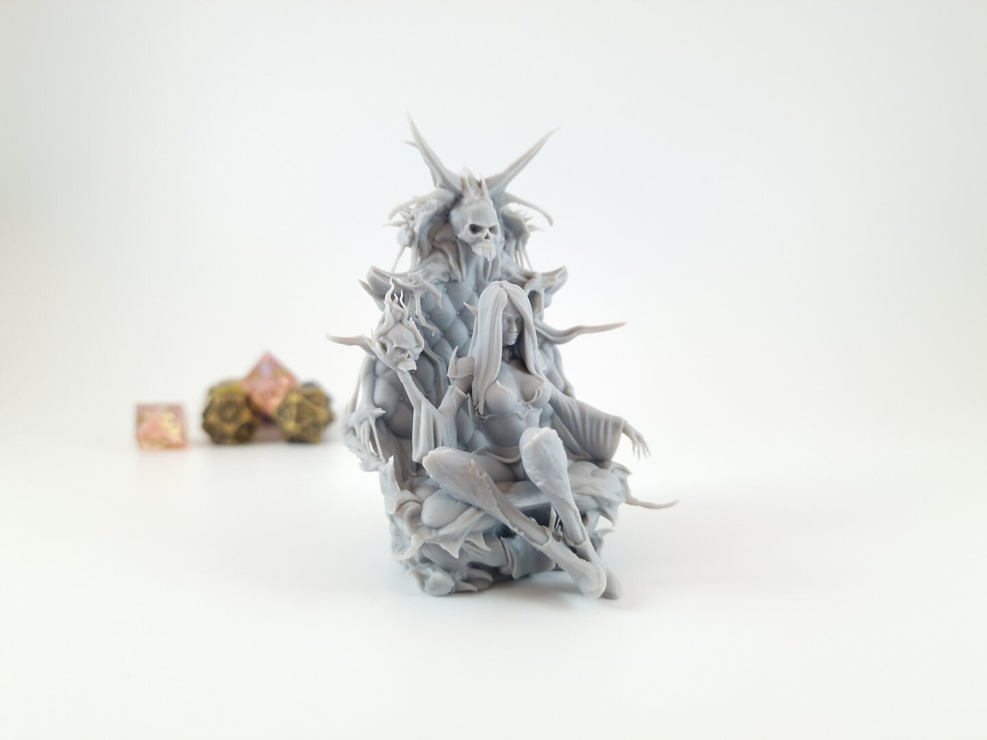 Queen of Hell Pin up | SFW Miniature | by Holdmyminiature - Etsy