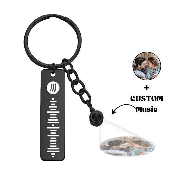 Music Keychain - Etsy