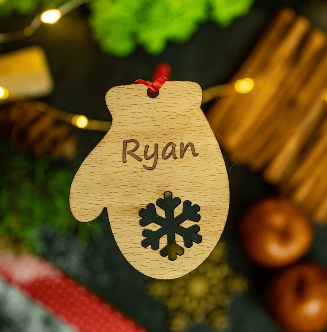 Mittens Christmas Ornament Festive Tree Ball Decoration Holiday ...