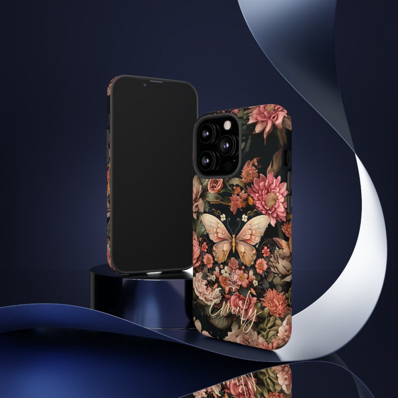 Personalized Floral iPhone 15 Case Cute iPhone 15 Pro Max iPhone 15 ...