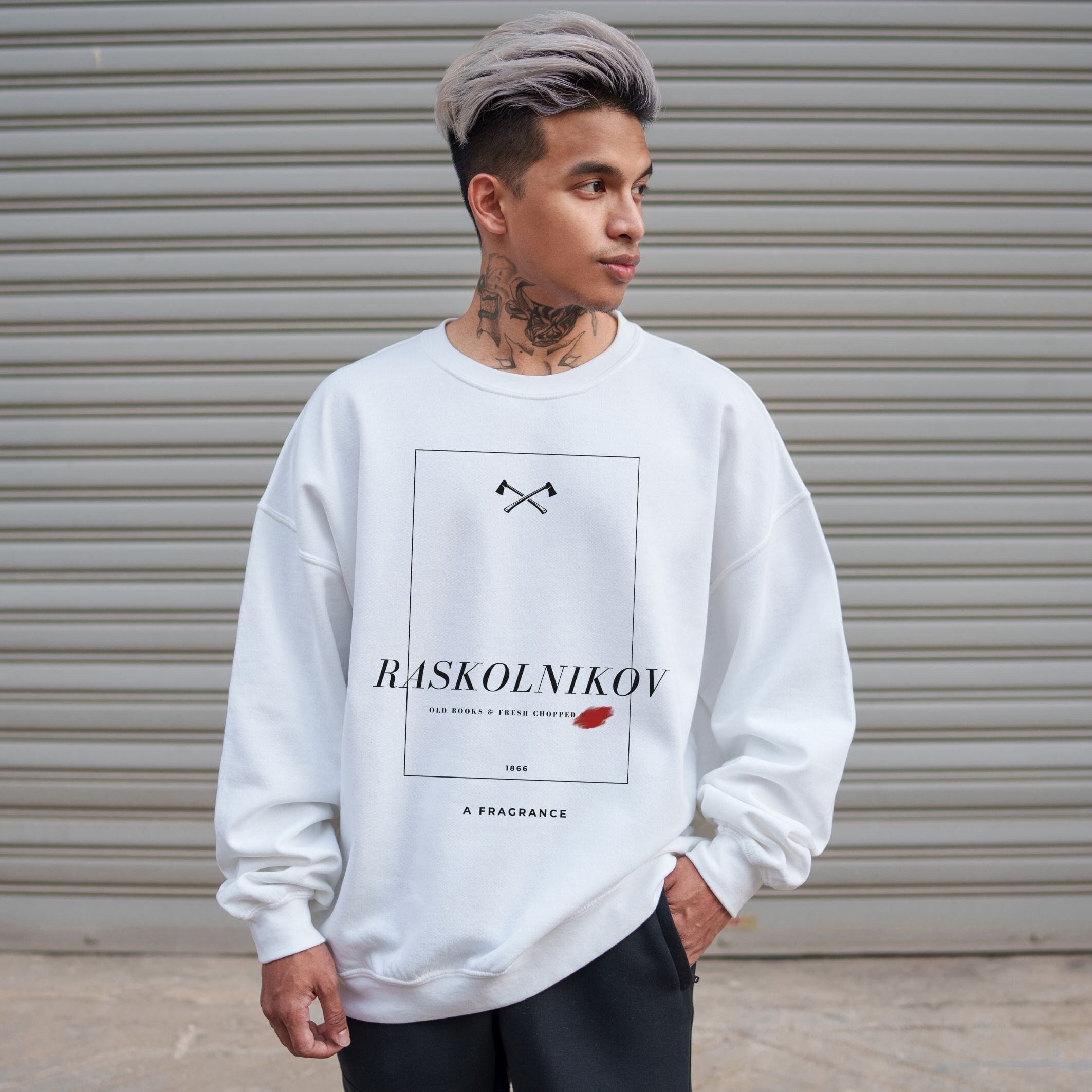 Dostoyevsky Crime and Punishment Axe Body Spray Parody, Raskolnikov's Luxury Brand Cologne ...