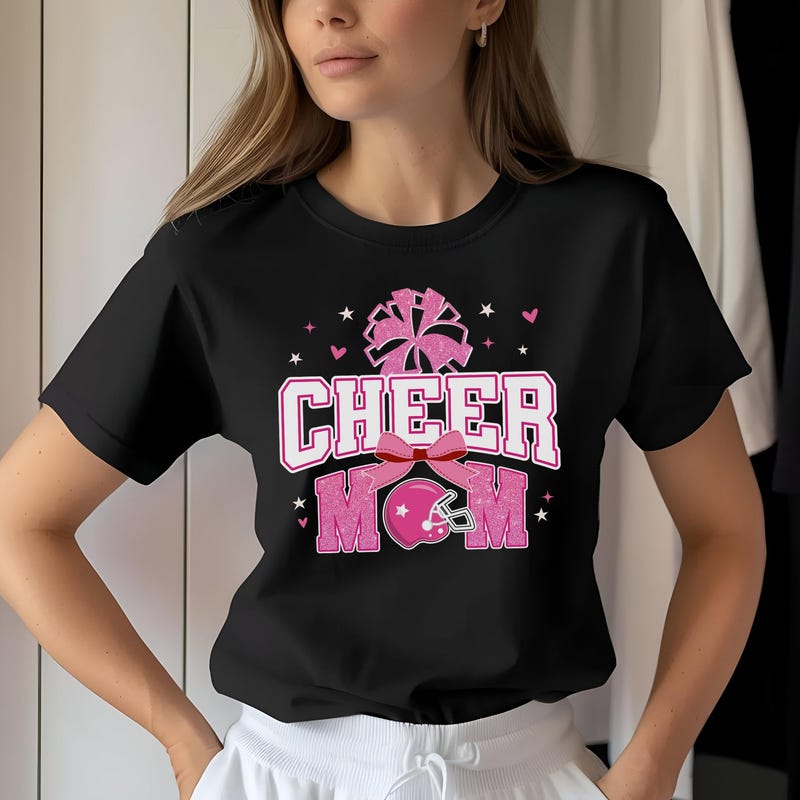 Glitter Cheer Shirt - Etsy