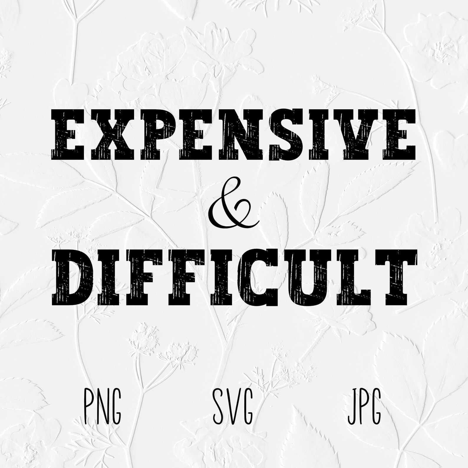 Expensive and Difficult PNG SVG, Expensive and Very Difficult, Woman ...