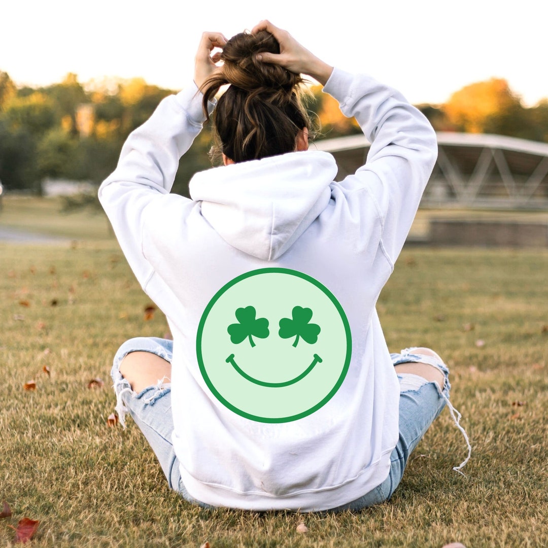 Clover Eyes Smiley Face St Patrick's Day PNG SVG, St Patricks Day Png ...