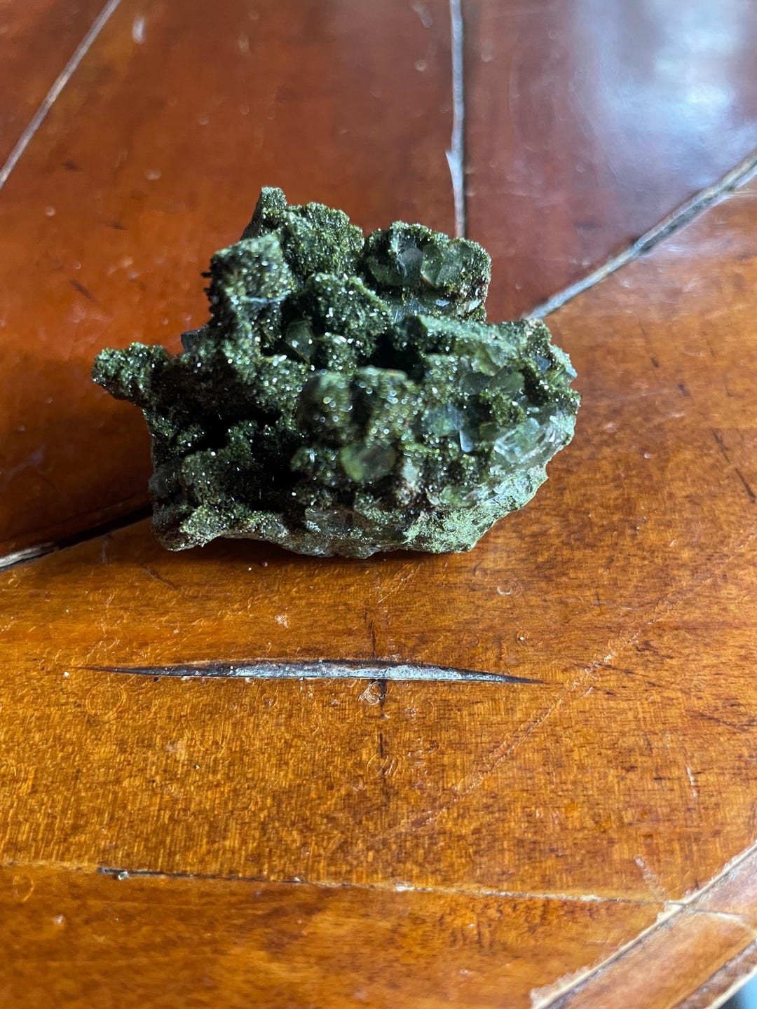Forest Green Epidote in Quartz 1.75 Inch Specimen From Turkey - Etsy