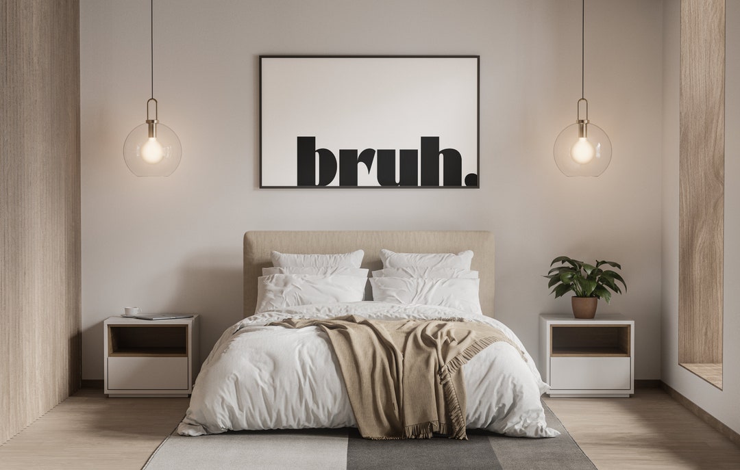 Bruh Poster - Etsy