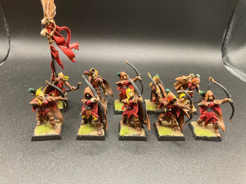 WARHAMMER OLD WORLD Wood Elves Miniatures Glade Guard - Etsy